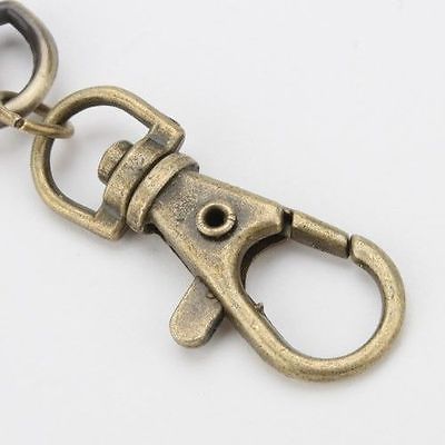 Retro Vintage Bronze Keychain Pocket Watch Sport Key Ring Round Pendant ...